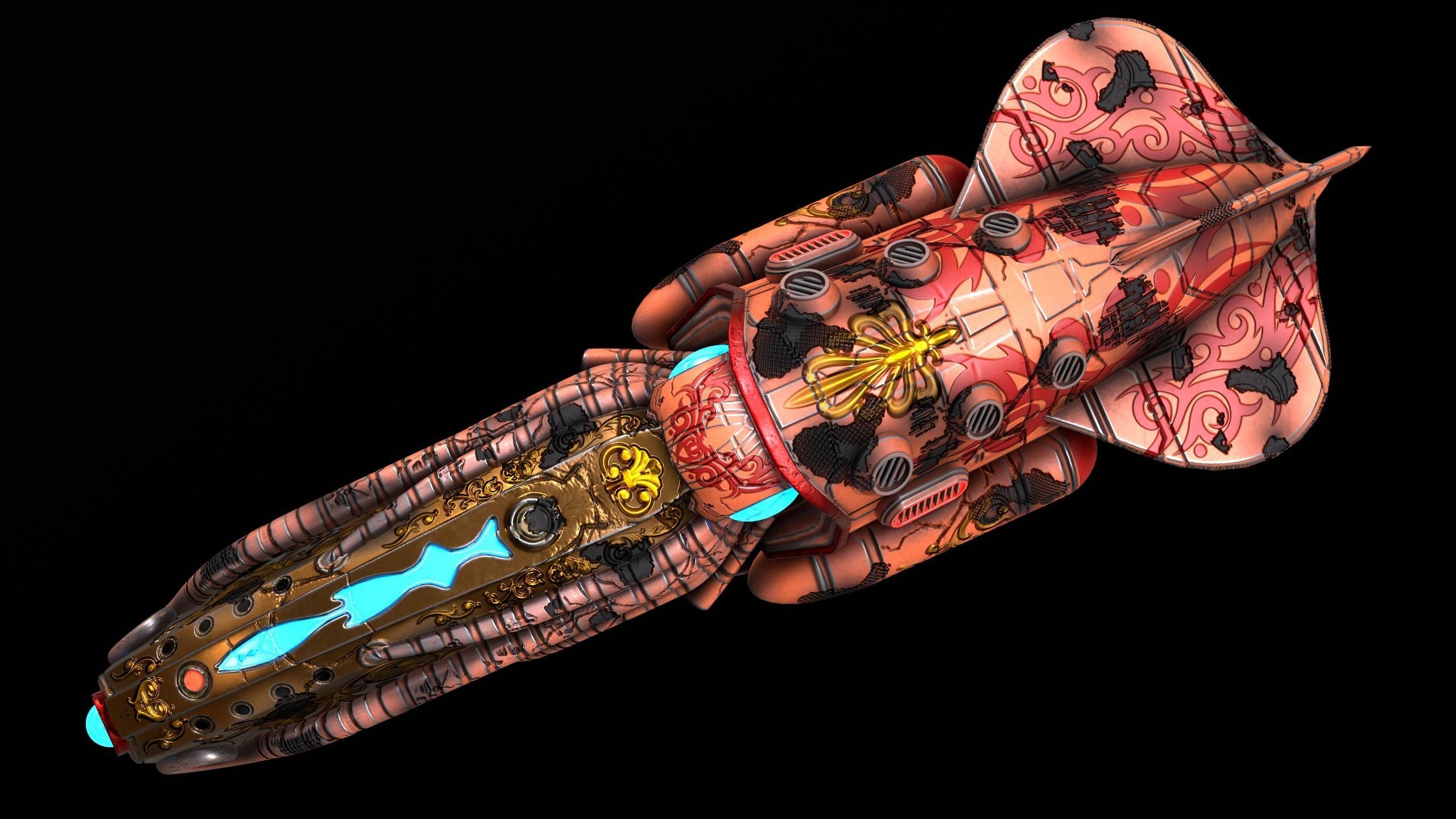 3D model Nautilus 3d lowpoly VR / AR / low-poly | CGTrader