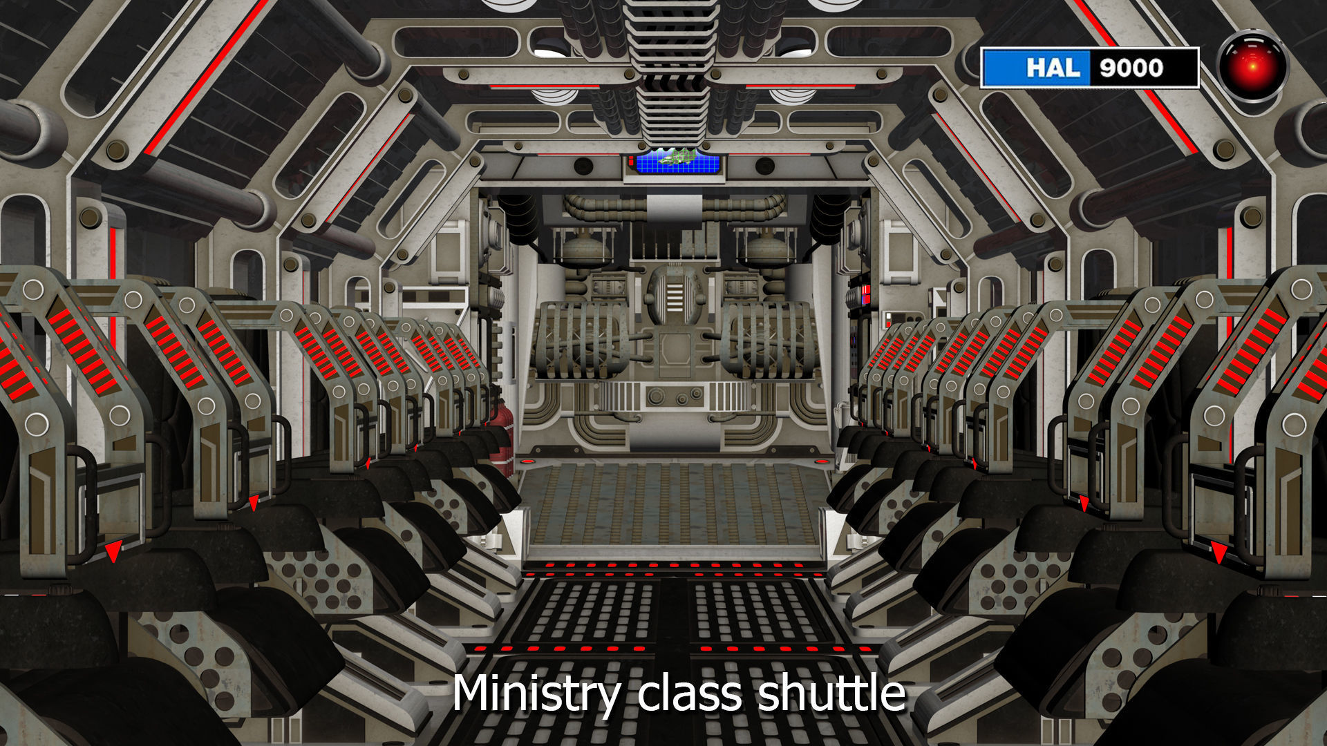 Ministry class shuttle wich interior 3D model animated | CGTrader