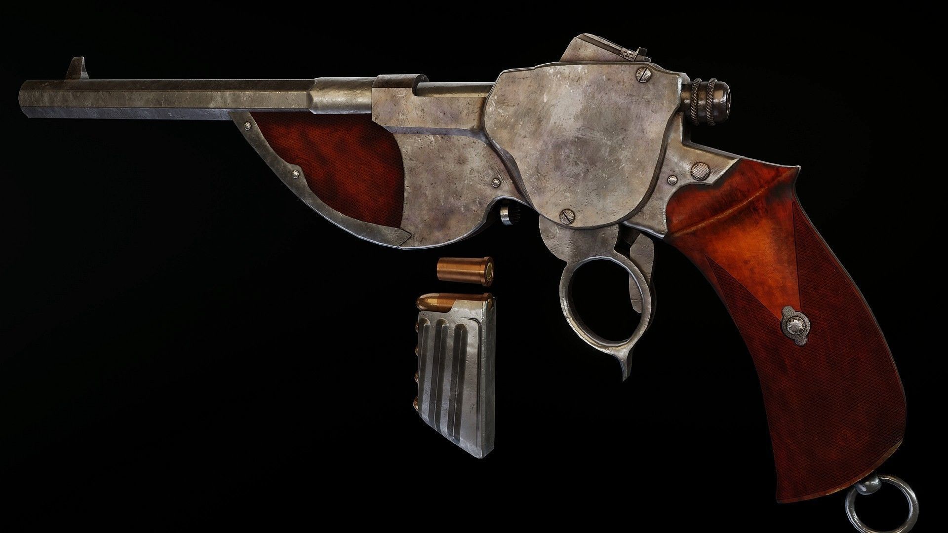 3D model Bittner M1896 2 versions VR / AR / low-poly | CGTrader