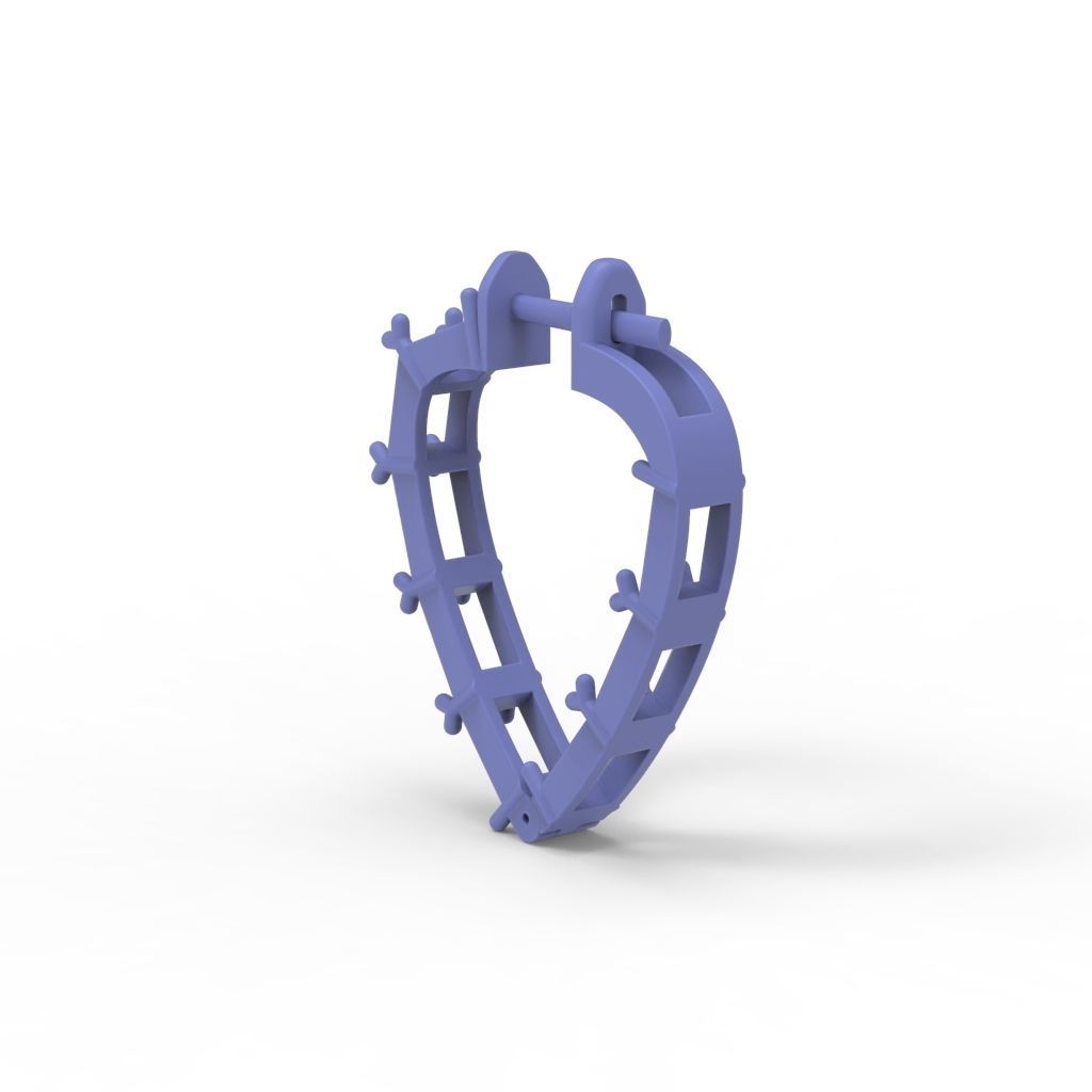 Earrings with gems 3dm stl print 3D model 3D printable | CGTrader