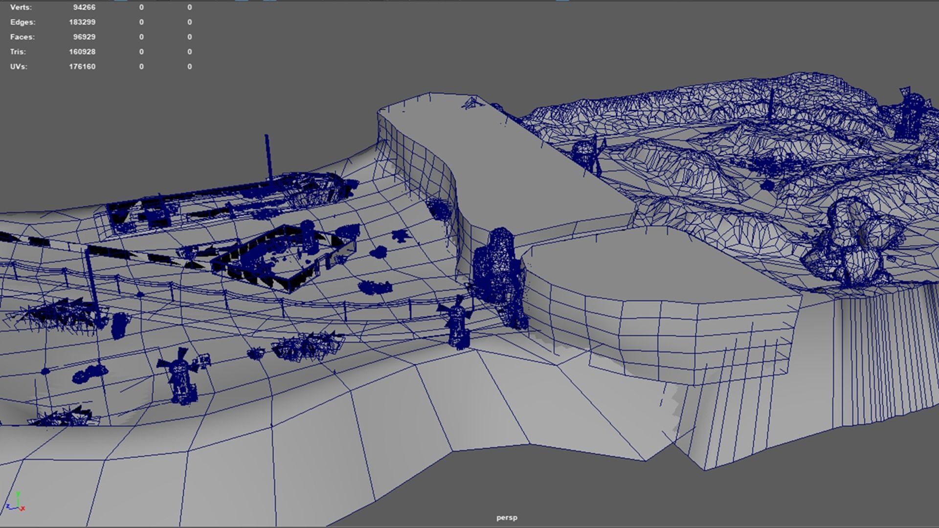 3D model Low poly 3D Environment VR / AR / low-poly | CGTrader