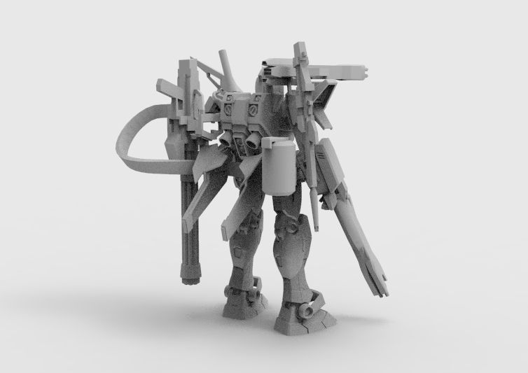 Gundam RX-78 Defender 3D model | CGTrader