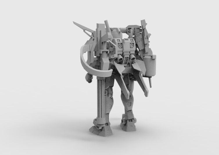 Gundam RX-78 Defender 3D model | CGTrader