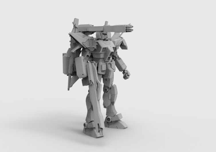 Gundam RX-78 Defender 3D model | CGTrader