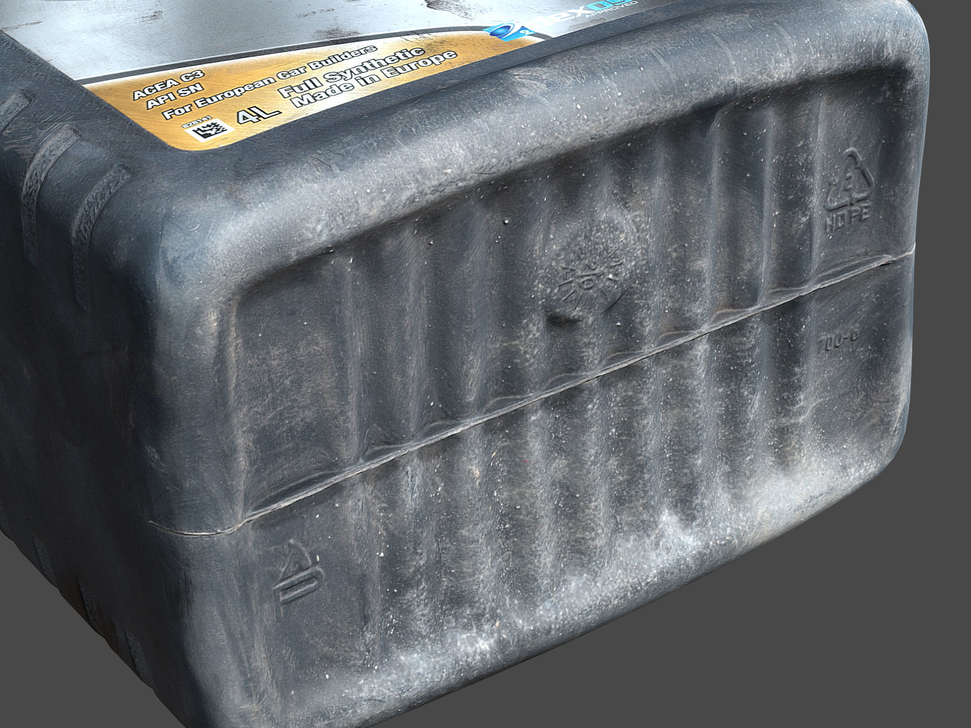 Engine Oil Canister 3D model | CGTrader