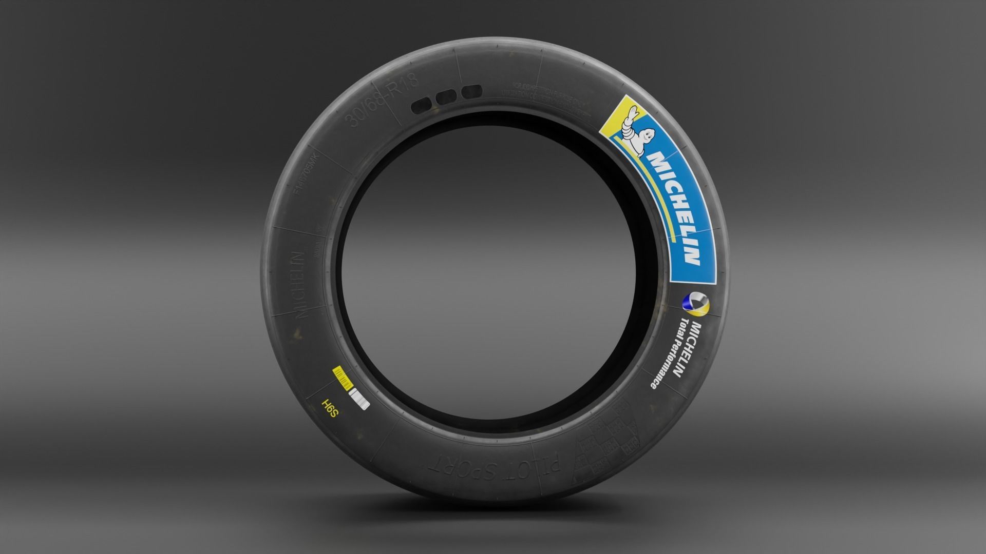 3D model Michelin Pilot Sport GT low poly VR / AR / low-poly | CGTrader