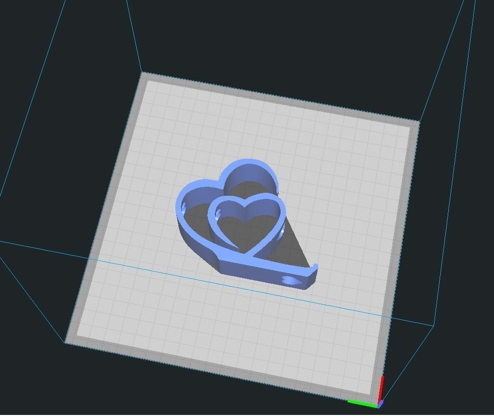 Heart phone holder for 3D Printing 3D model 3D printable | CGTrader