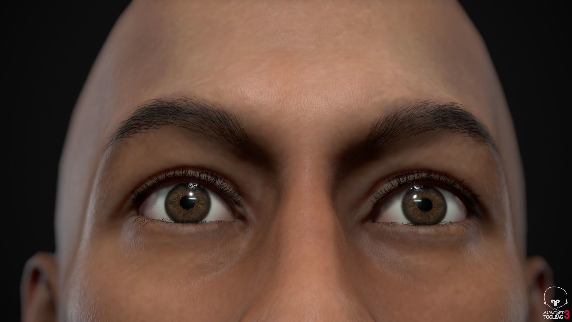 3D model Black skinny man VR / AR / low-poly | CGTrader