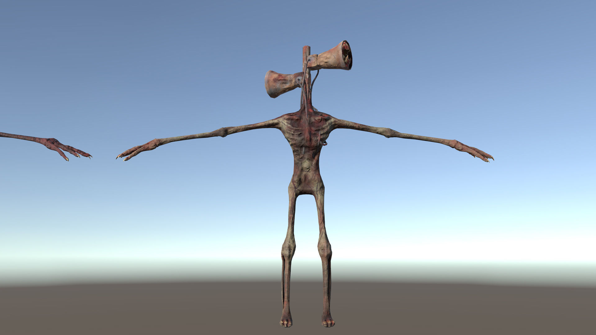 3D model Siren Head VR / AR / low-poly rigged animated | CGTrader