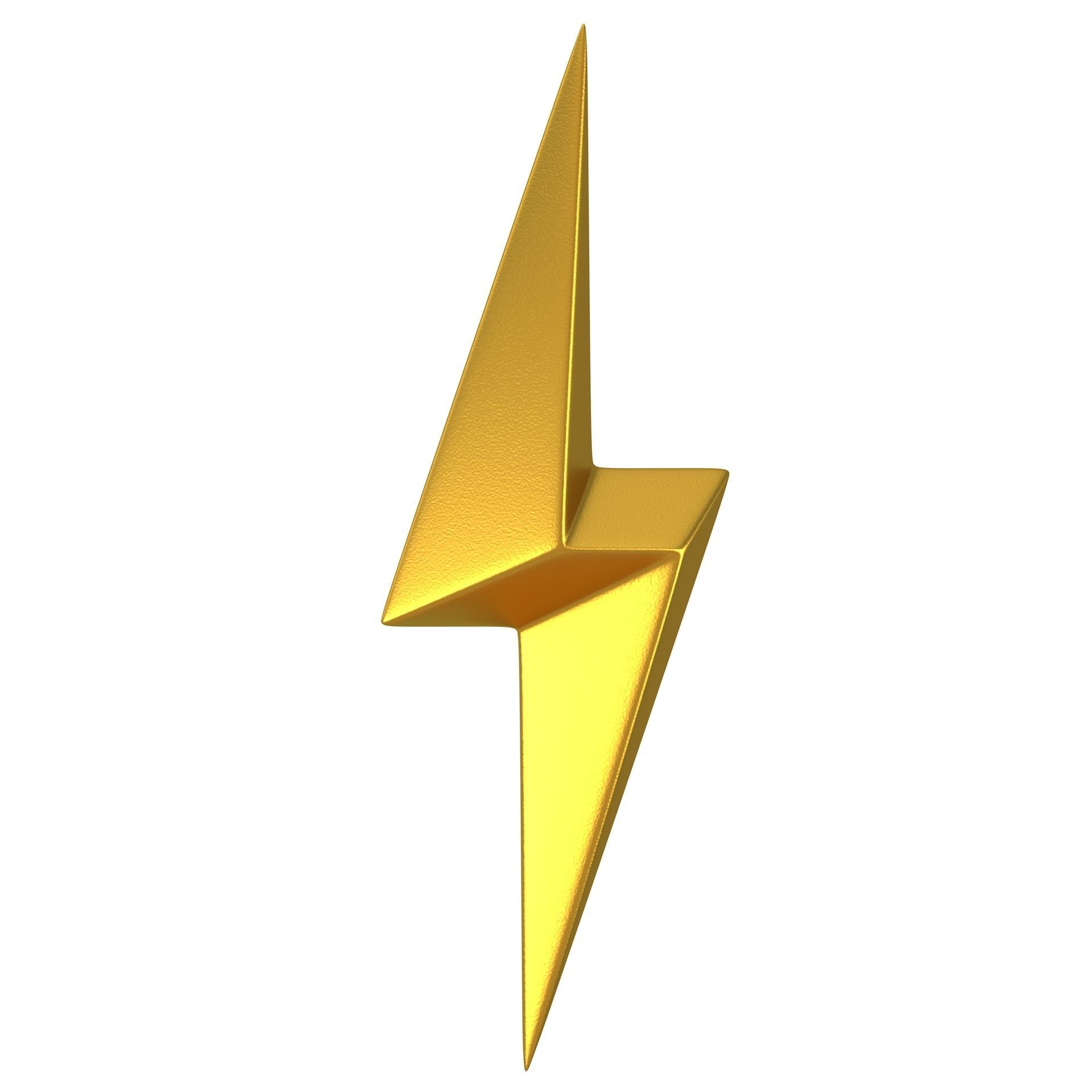 Lightning symbol 01 3D model | CGTrader