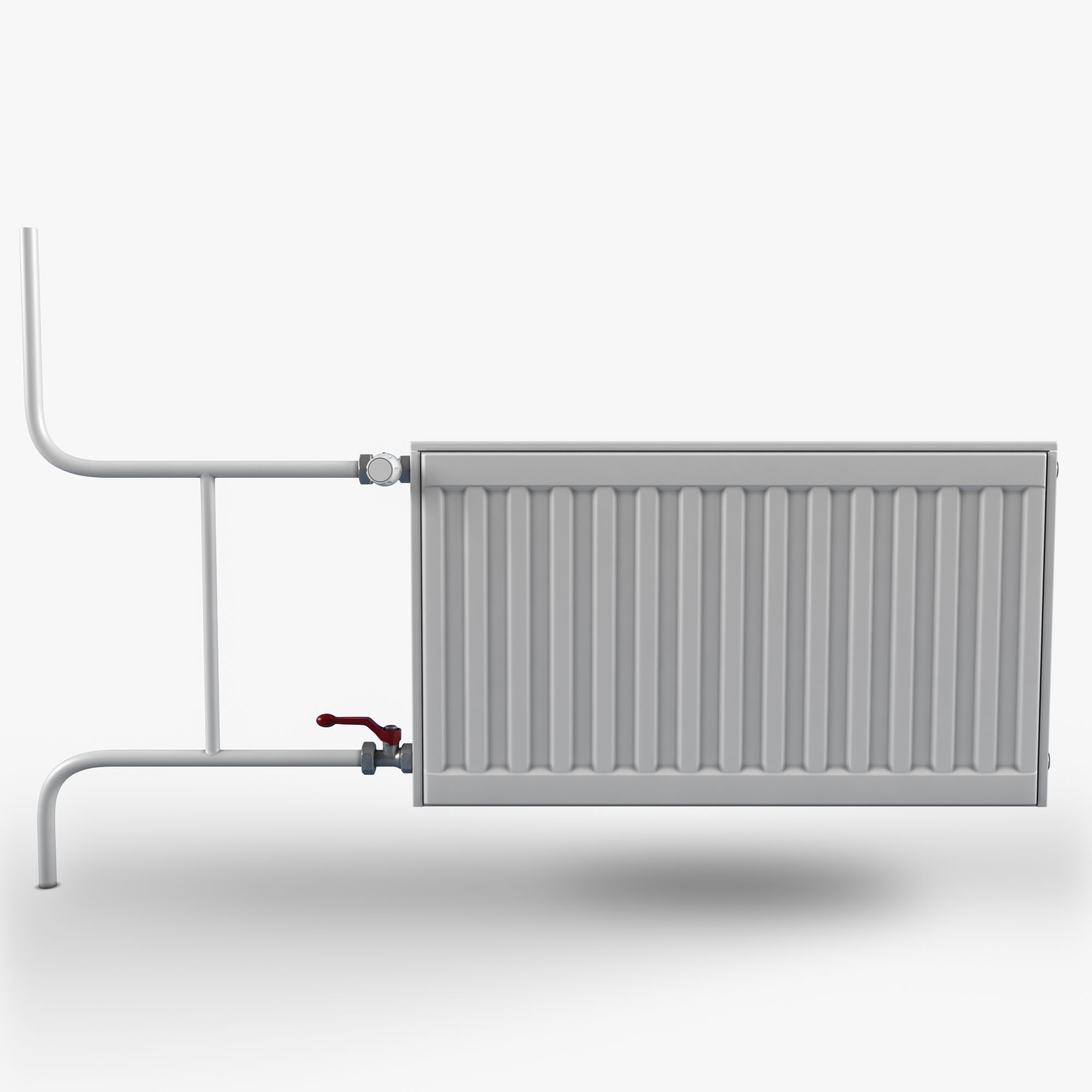 Steel panel radiator Prado Classic 3D model | CGTrader