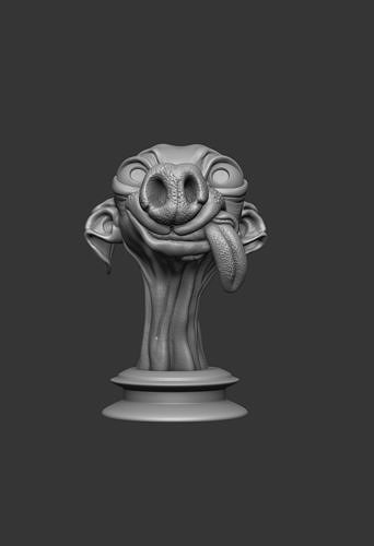 Doggy sculpture for 3d printing 3D model 3D printable | CGTrader