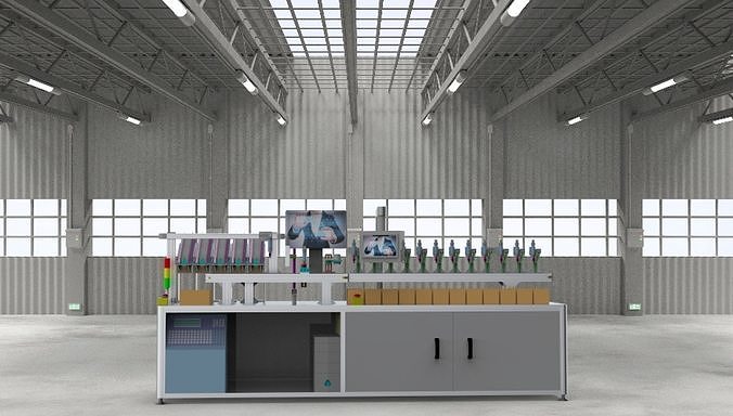 Sorting machine 3D model | CGTrader