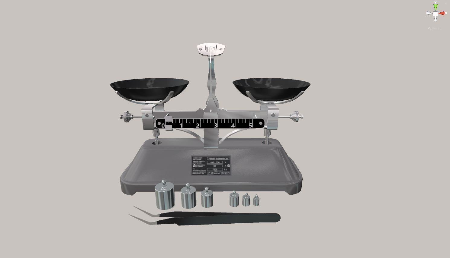 balance 3D asset | CGTrader