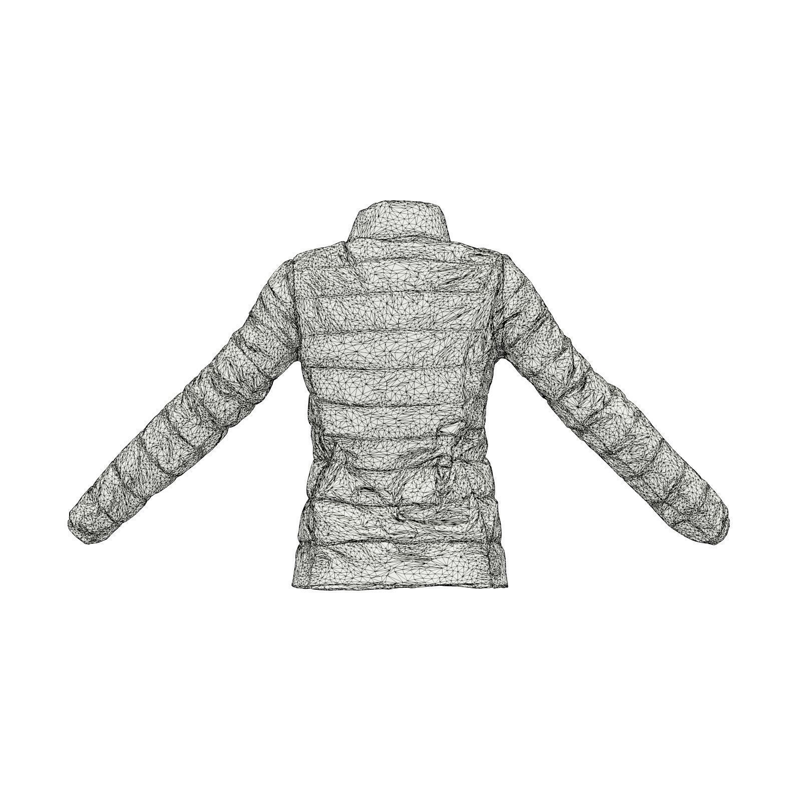 Fluffy Bands Jacket 3D model | CGTrader
