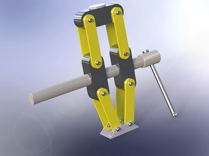 Mechanical Lifter free 3D model animated | CGTrader