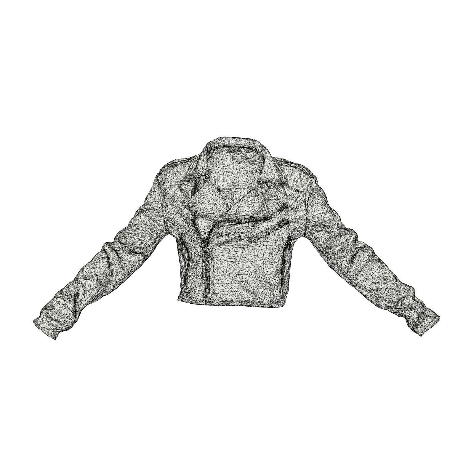 Flash Zipper Jacket 3D model | CGTrader