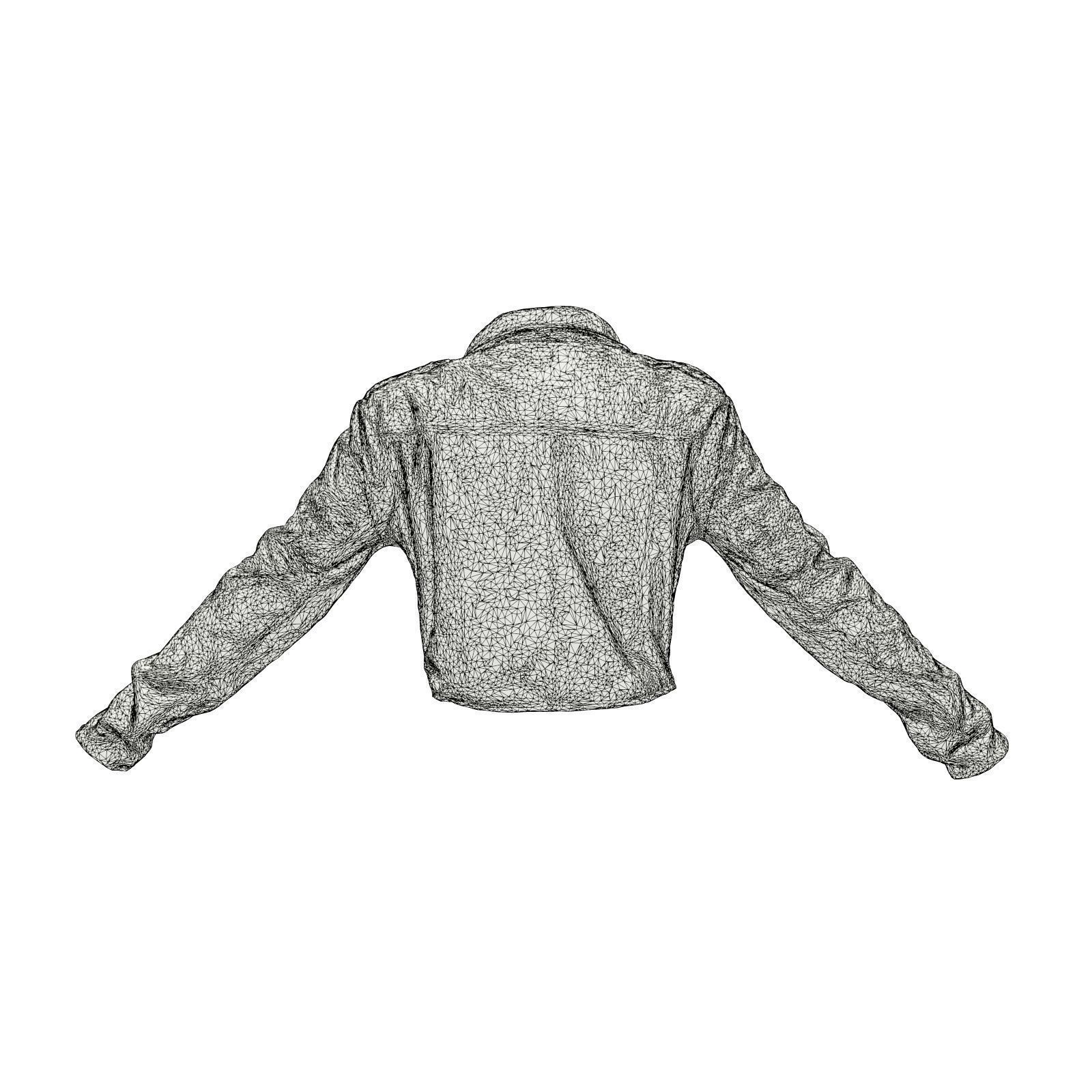 Flash Zipper Jacket 3D model | CGTrader