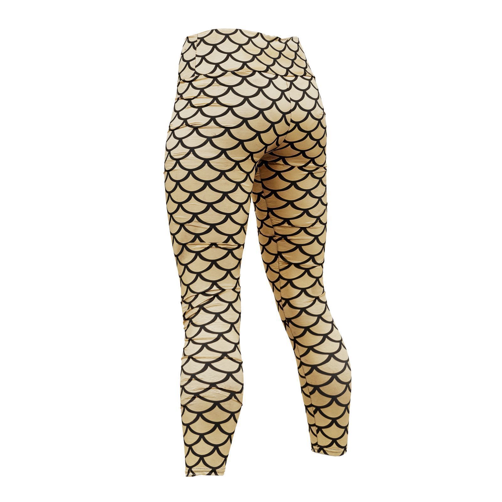 Fish Scale Leggings 3D model | CGTrader