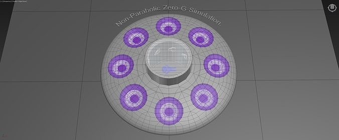 Non Parabolic Zero-G Simulator 3D model | CGTrader
