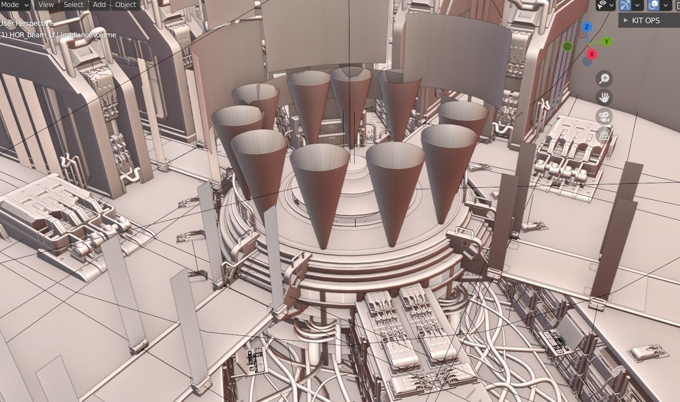 Diamond Hands GameStop Server Room - 3D Weekly 3D model | CGTrader