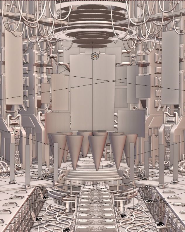 Diamond Hands GameStop Server Room - 3D Weekly 3D model | CGTrader