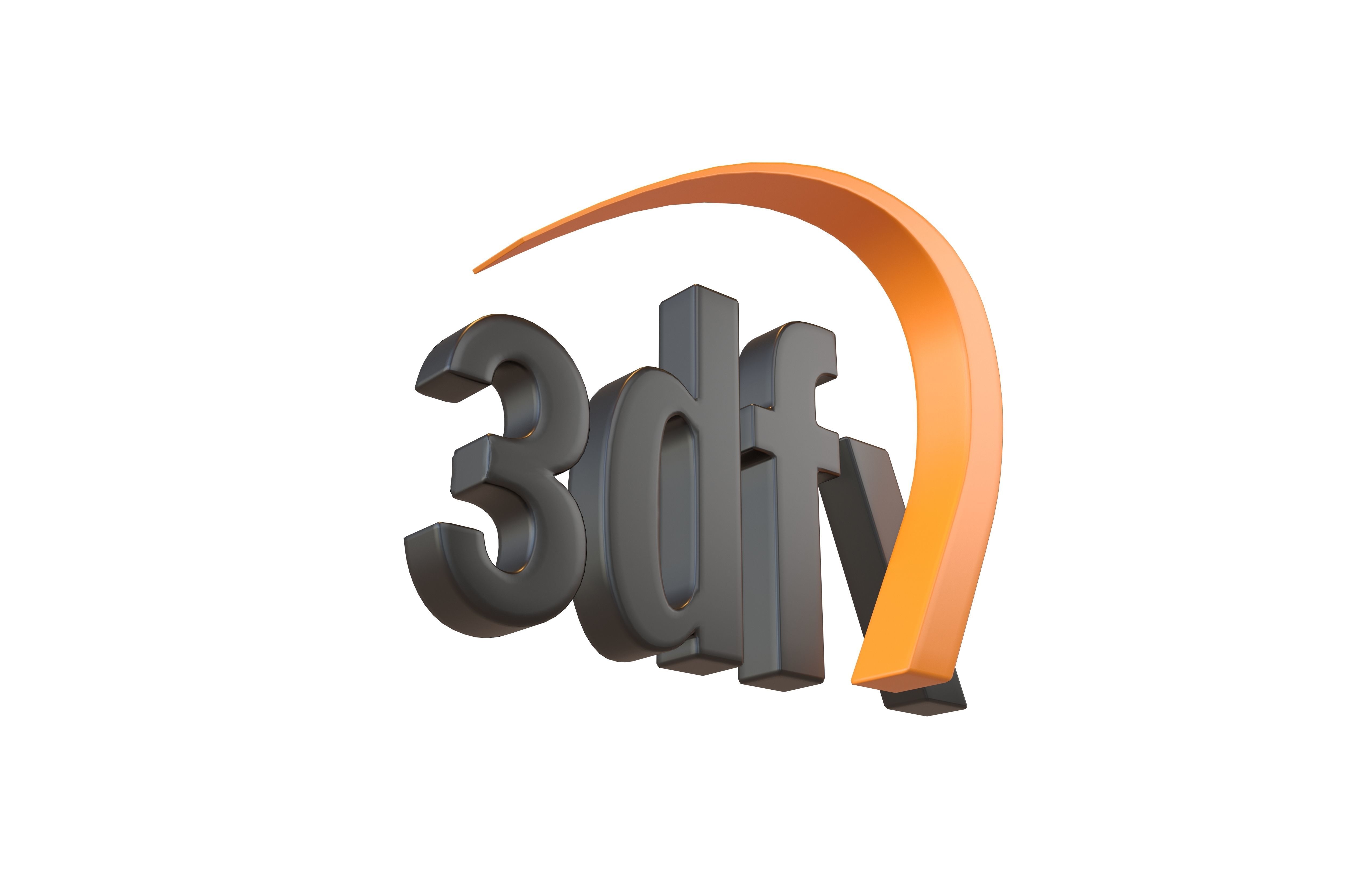3dfx Logo v1 001 free VR / AR / low-poly 3D model | CGTrader