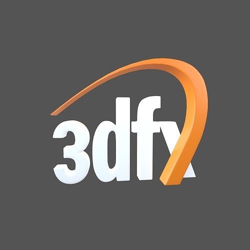 3dfx Logo v1 002 free VR / AR / low-poly 3D model | CGTrader