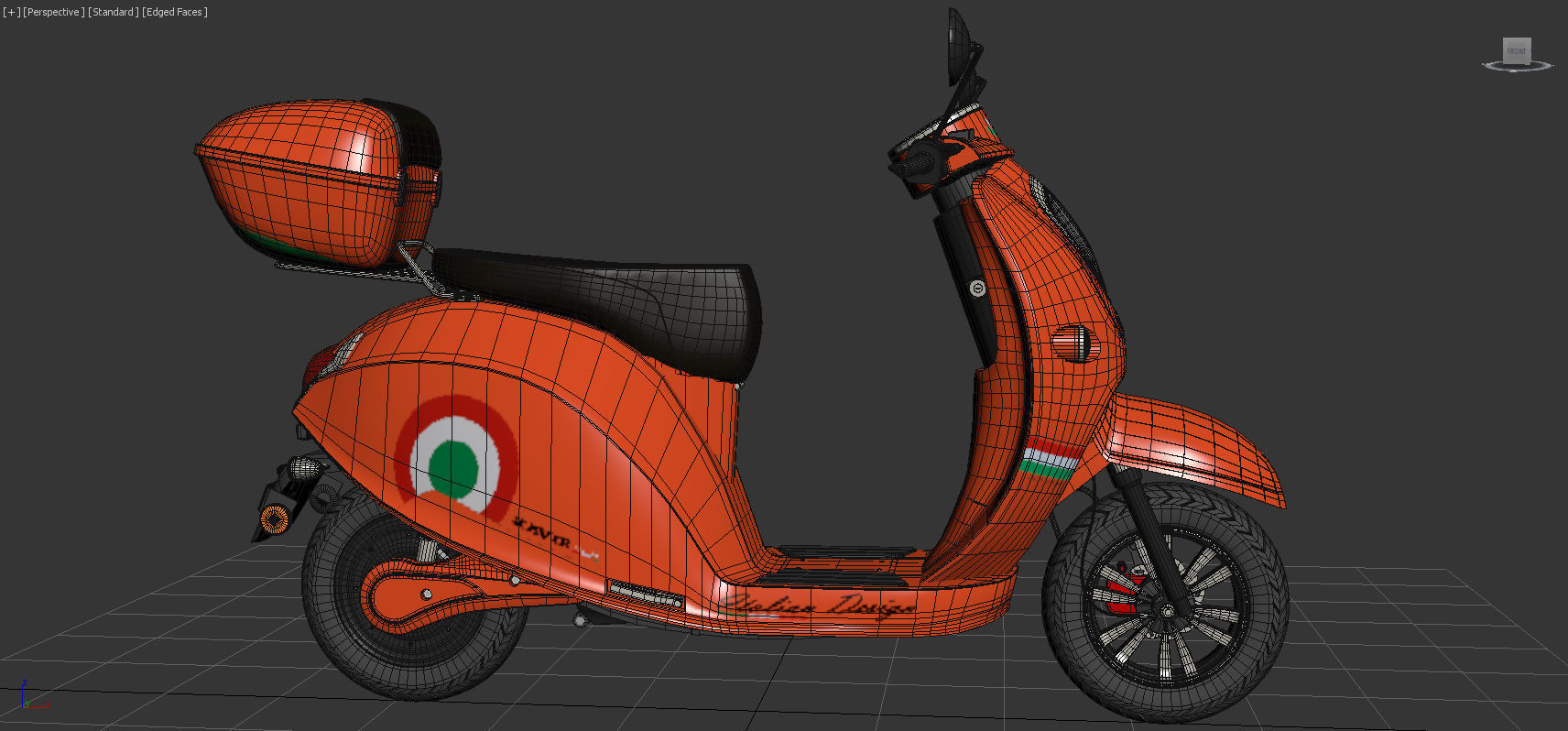 3D model Vespa ES2 1500 VR / AR / low-poly | CGTrader