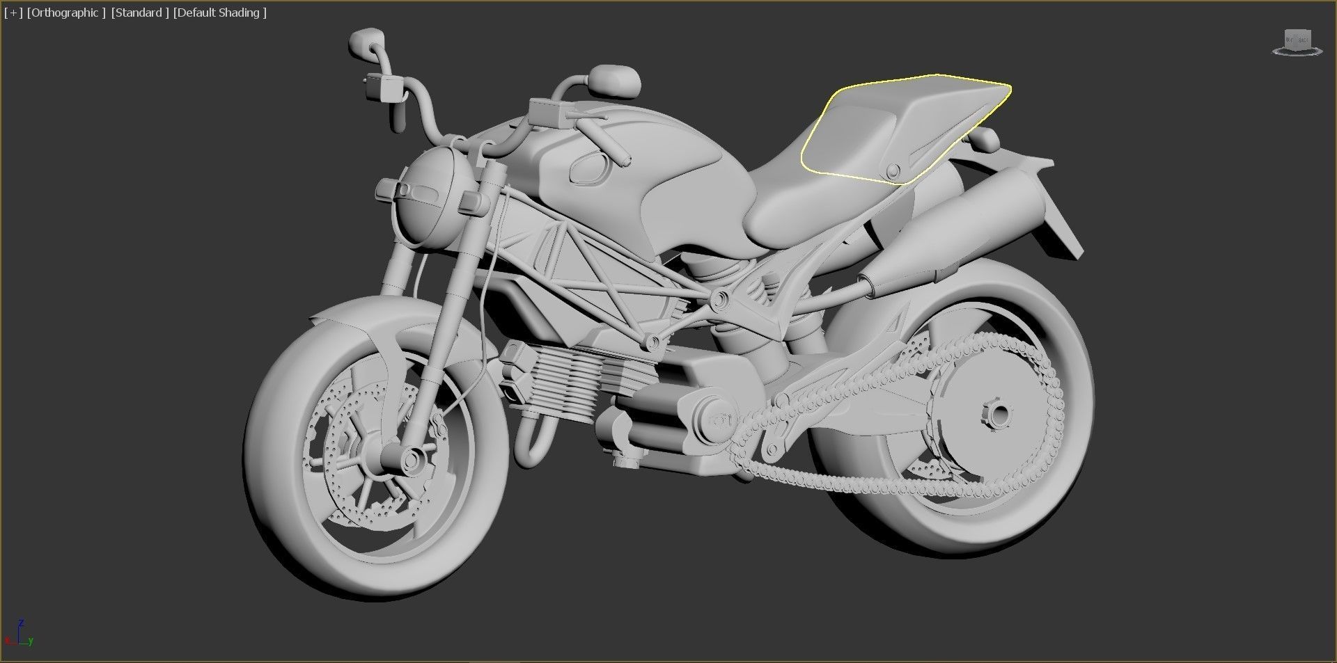 Ducati motorcycle 3D model | CGTrader