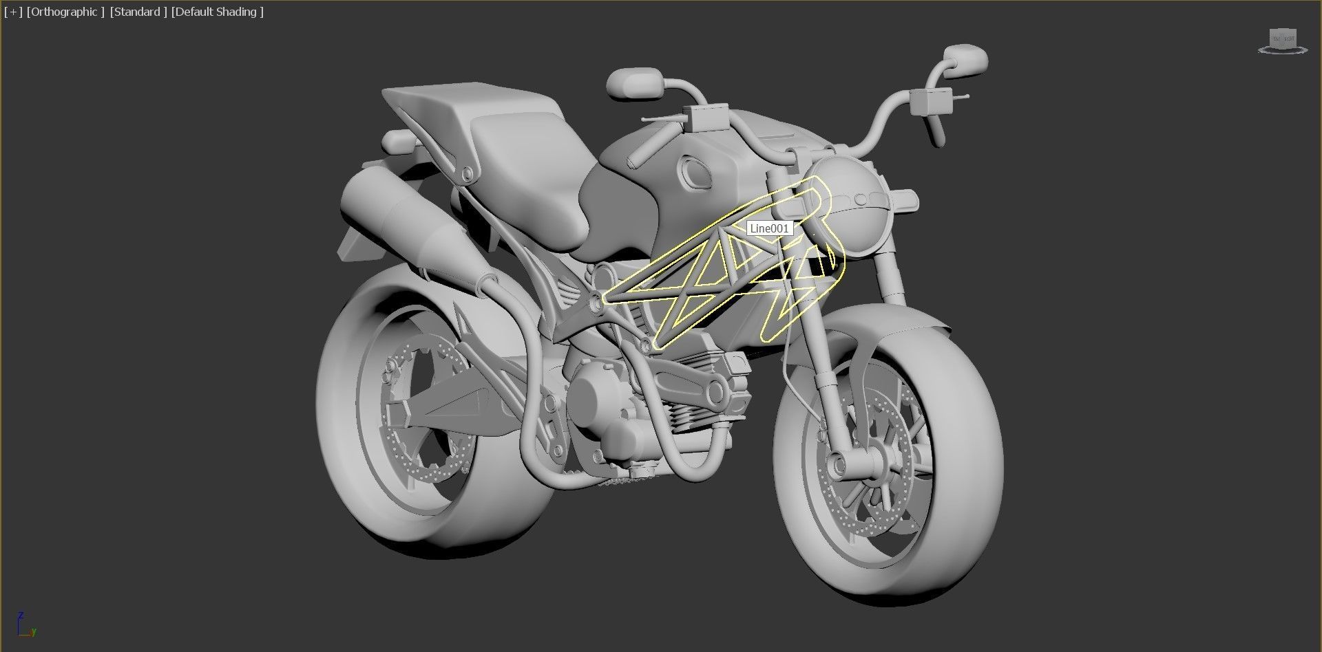 Ducati motorcycle 3D model | CGTrader
