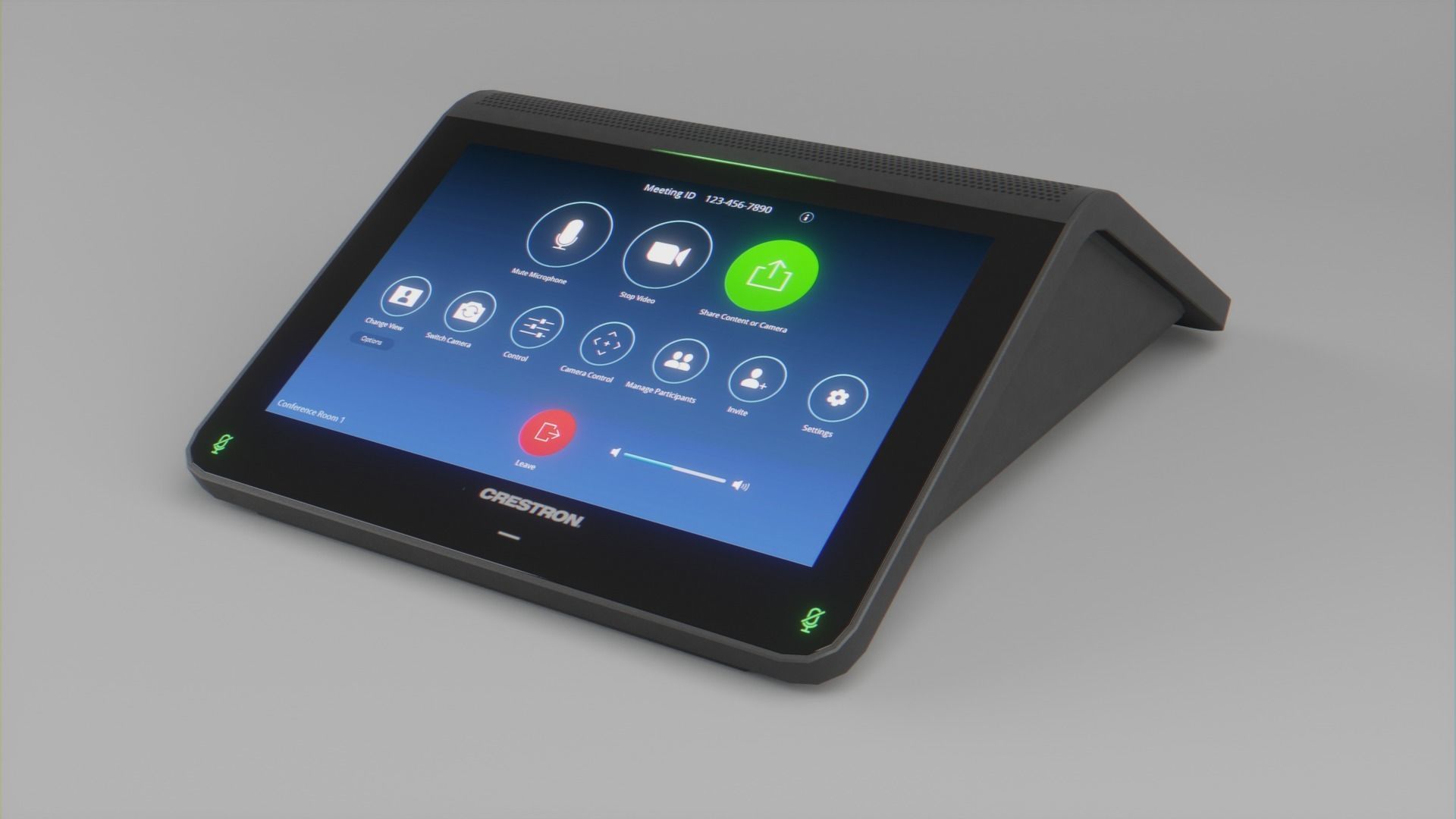 3D model CRESTRON UC MM30-TA Control Panel VR / AR / low-poly | CGTrader