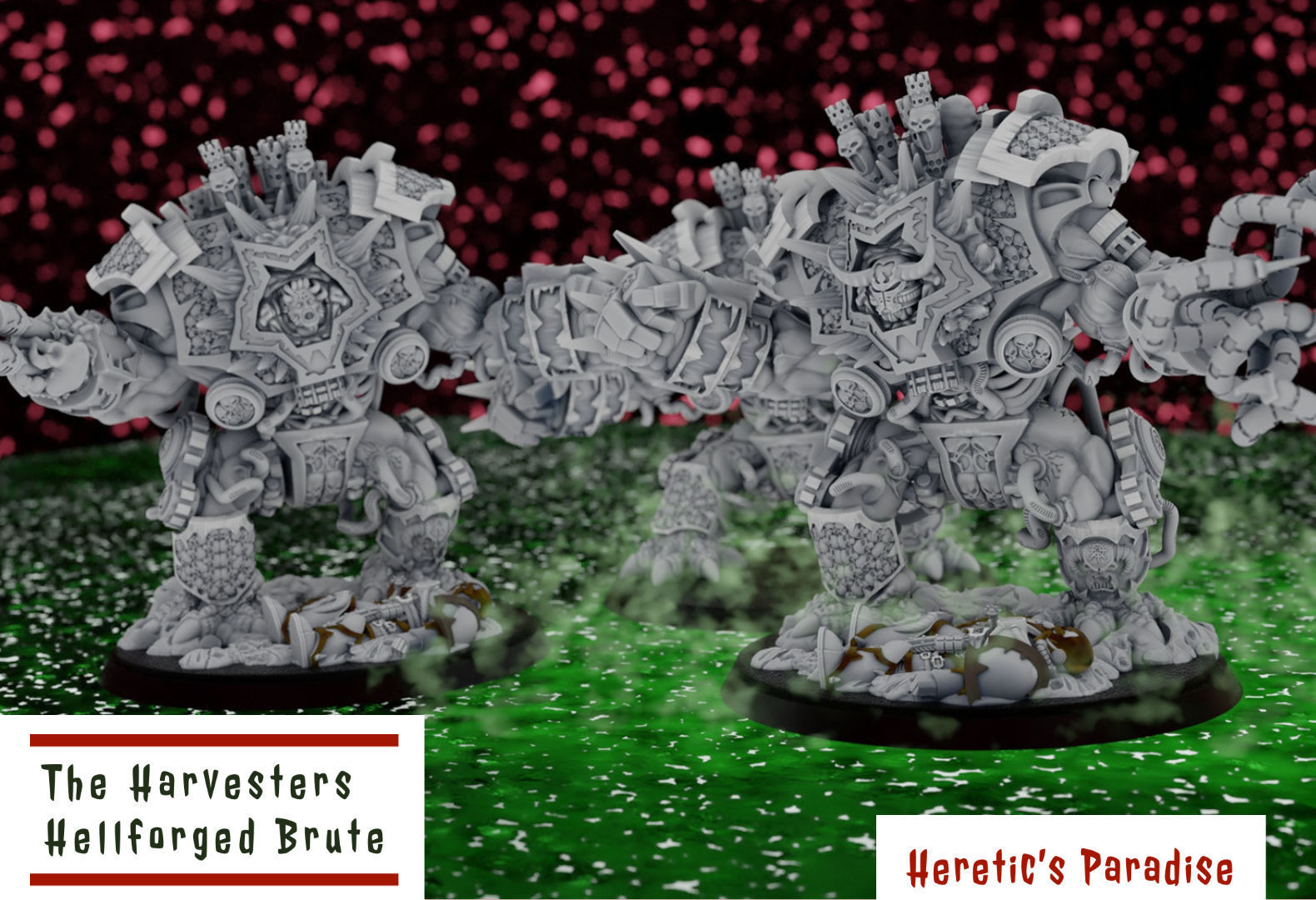 The Harvesters - Hellforged Brutes 3D model 3D printable | CGTrader