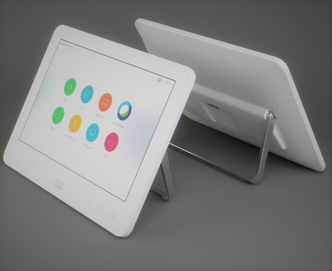 3D asset CISCO Touch-10-control-unit Control-Panel