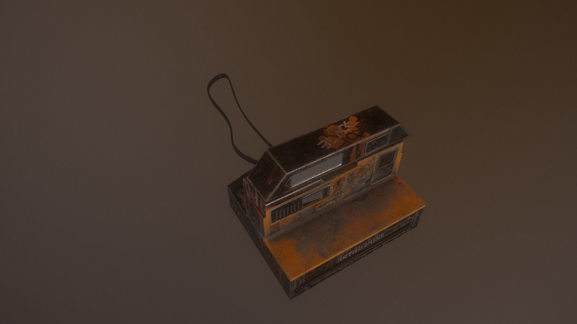 3D model Cyberpunk Retro Camera VR / AR / low-poly | CGTrader