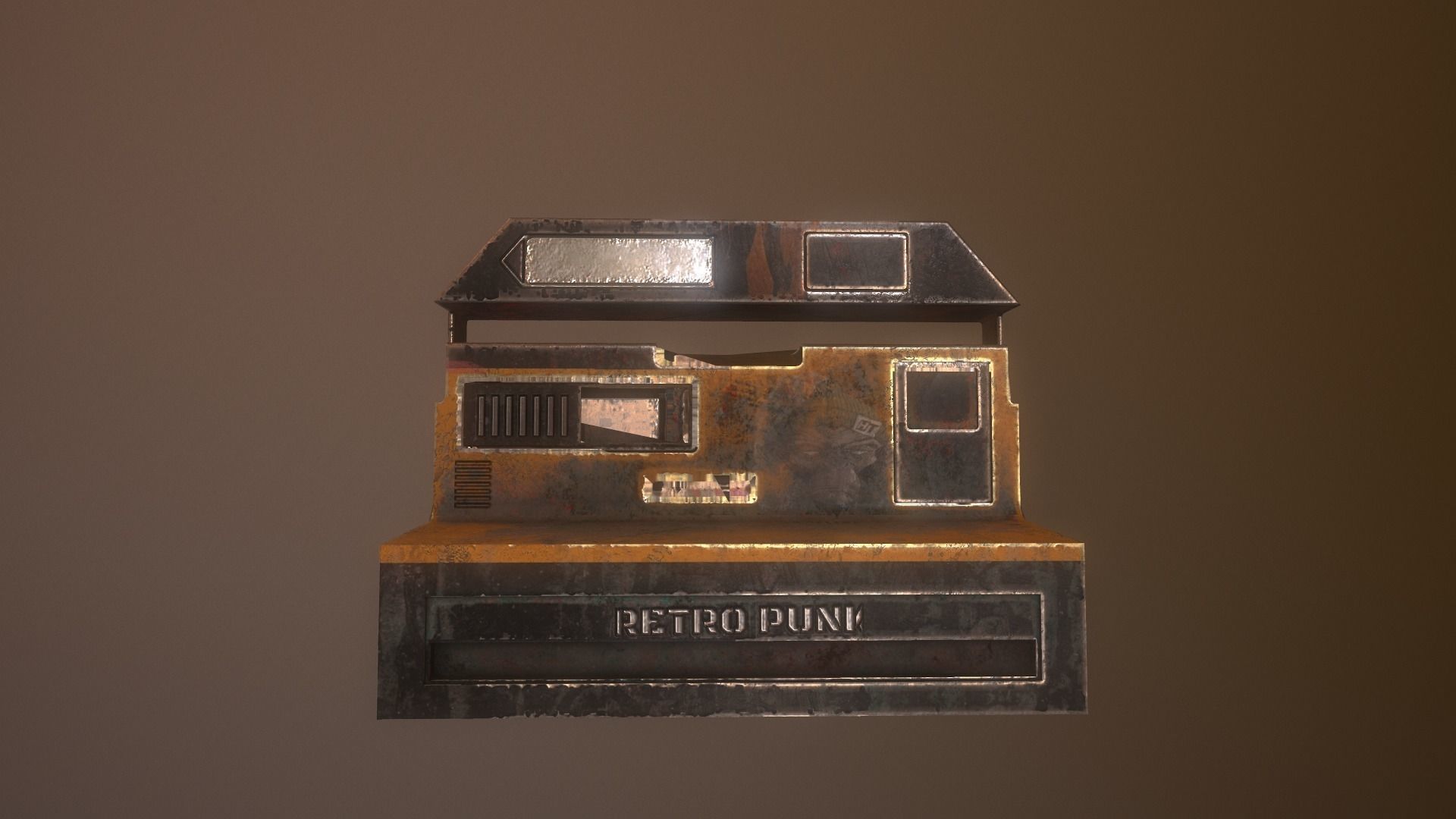 3D model Cyberpunk Retro Camera VR / AR / low-poly | CGTrader