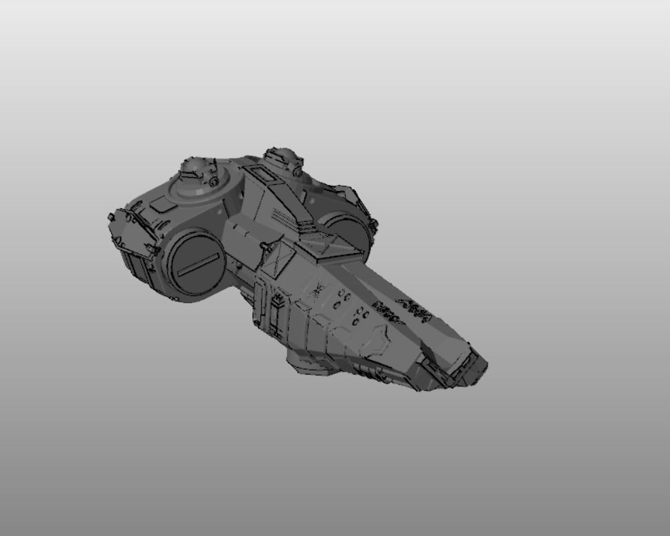 SKY RELICS - 38 STAR RUNNER 3D model 3D printable | CGTrader