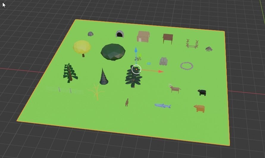 Nature objects 3D model | CGTrader