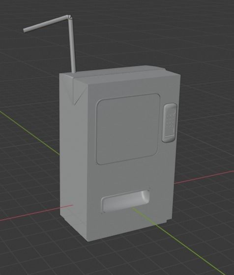 3D model Low poly stylized vending machine VR / AR / low-poly | CGTrader