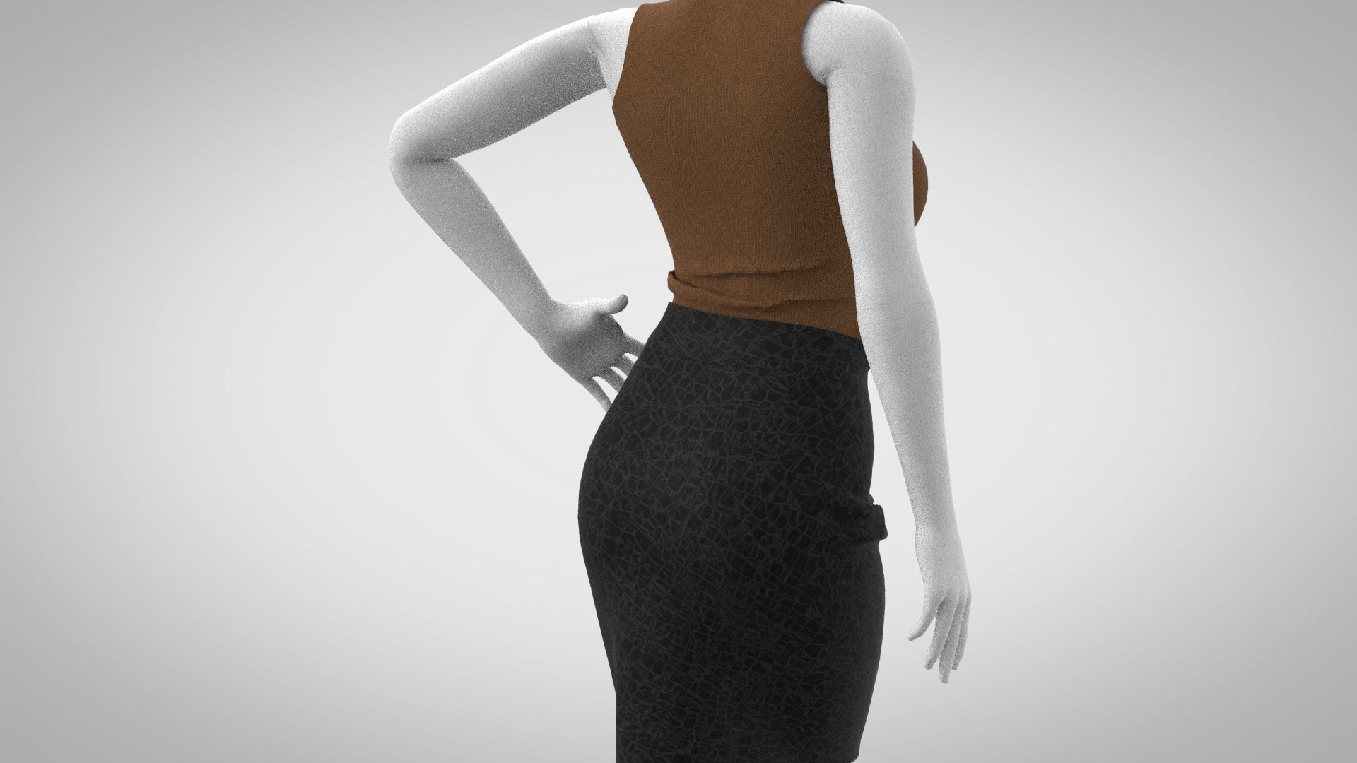 Female Outfit 3D model | CGTrader