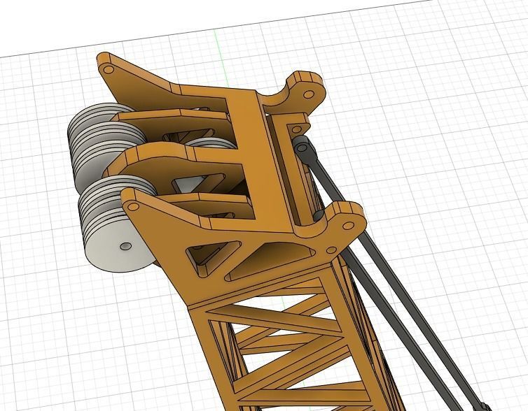 LIEBHERR LR 1250 electric STL model 3D model 3D printable | CGTrader