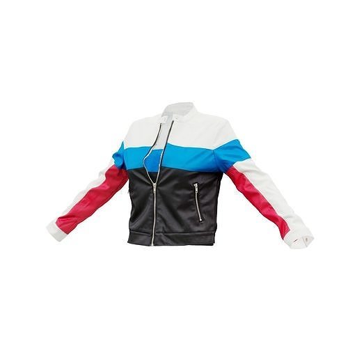 Multi Color Leather Jacket 3D model | CGTrader
