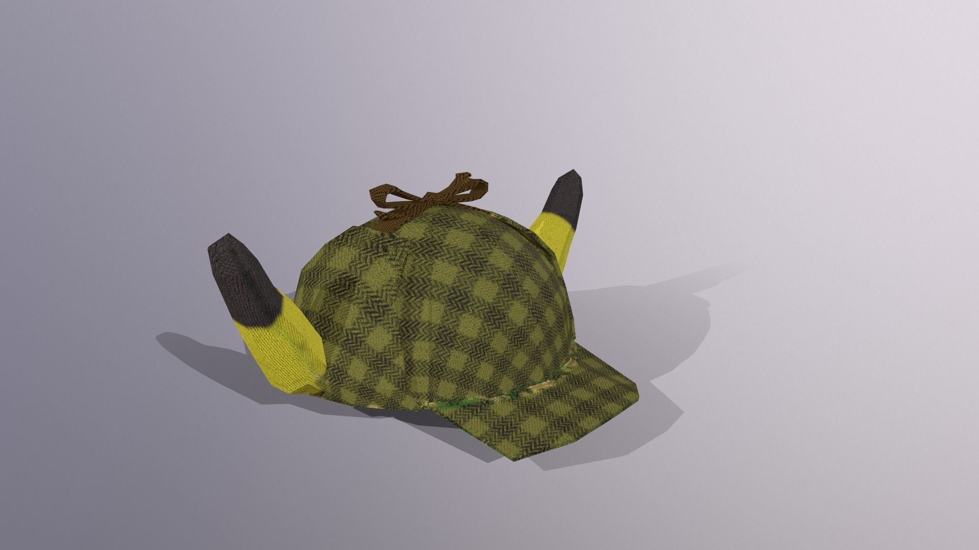 3D model Detective Pikachu Hat VR / AR / low-poly | CGTrader