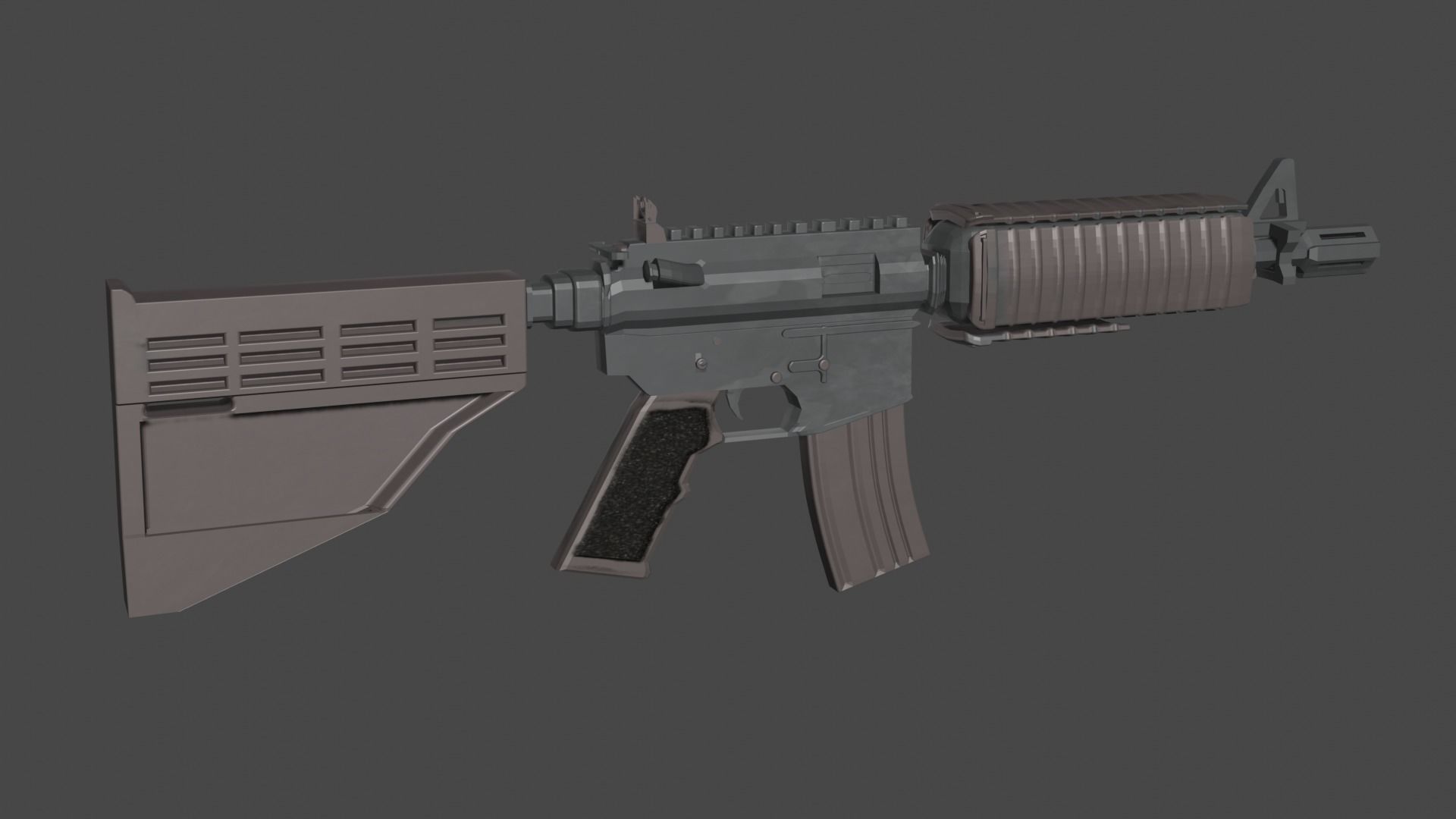 M4A4 Blender Model - R3dster 3D model | CGTrader