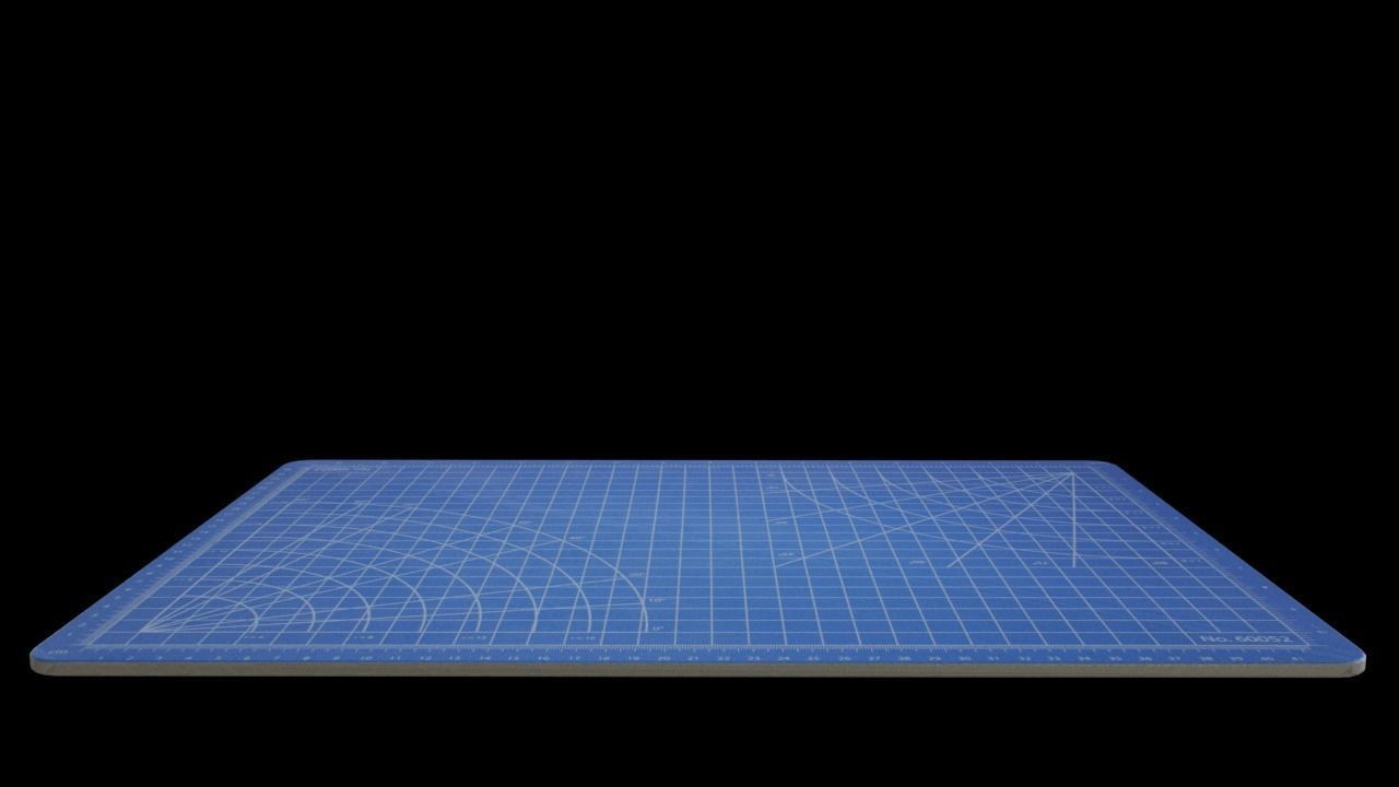Cutting Mat 3D model | CGTrader
