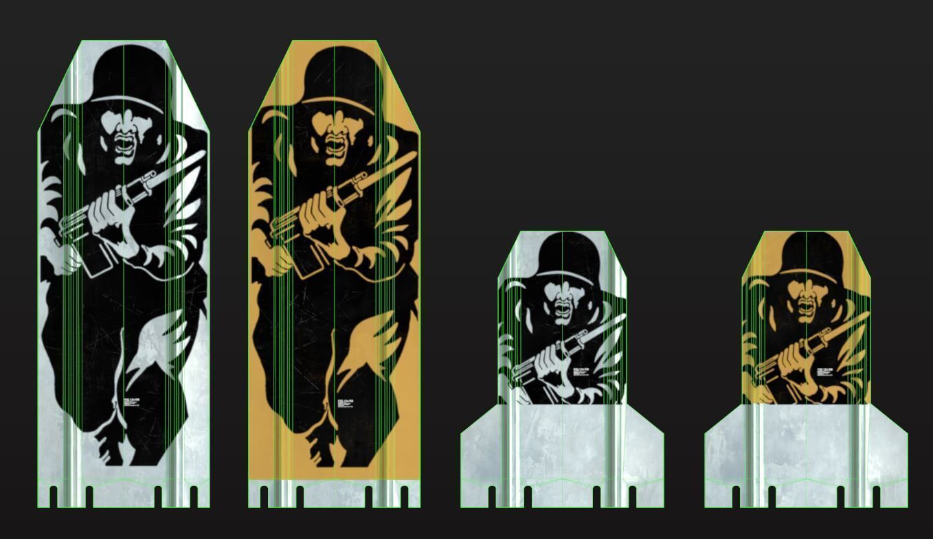 3D model Shooting Targets NATO VR / AR / low-poly | CGTrader