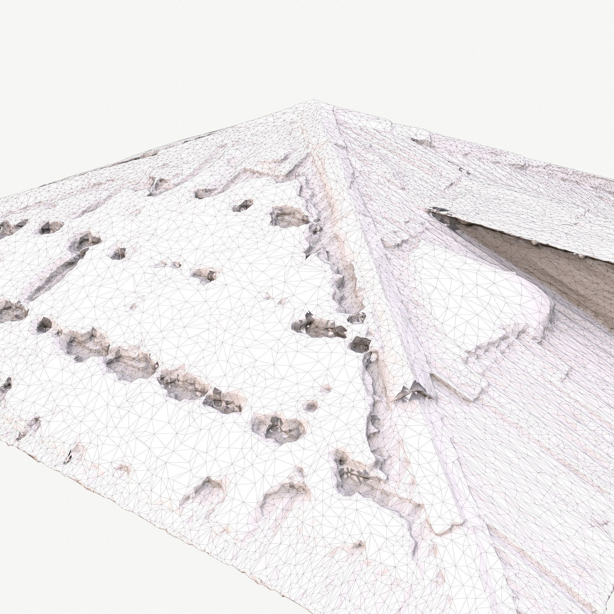 3D model Old Roof Scan 3d model VR / AR / low-poly | CGTrader