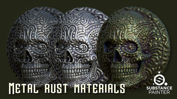 Metal rust materials Texture | CGTrader
