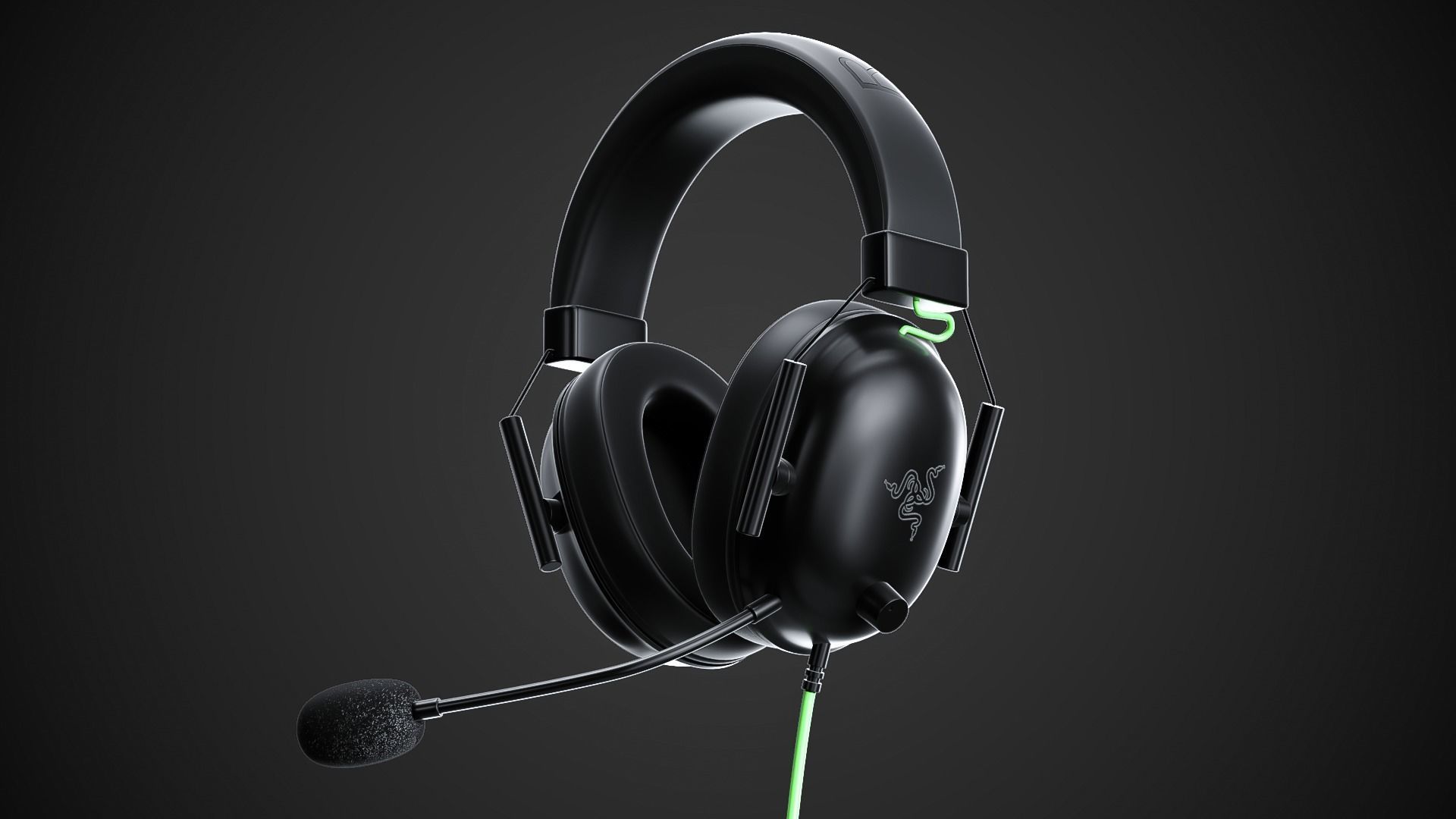 Razer-black-shark-v2 3D model | CGTrader