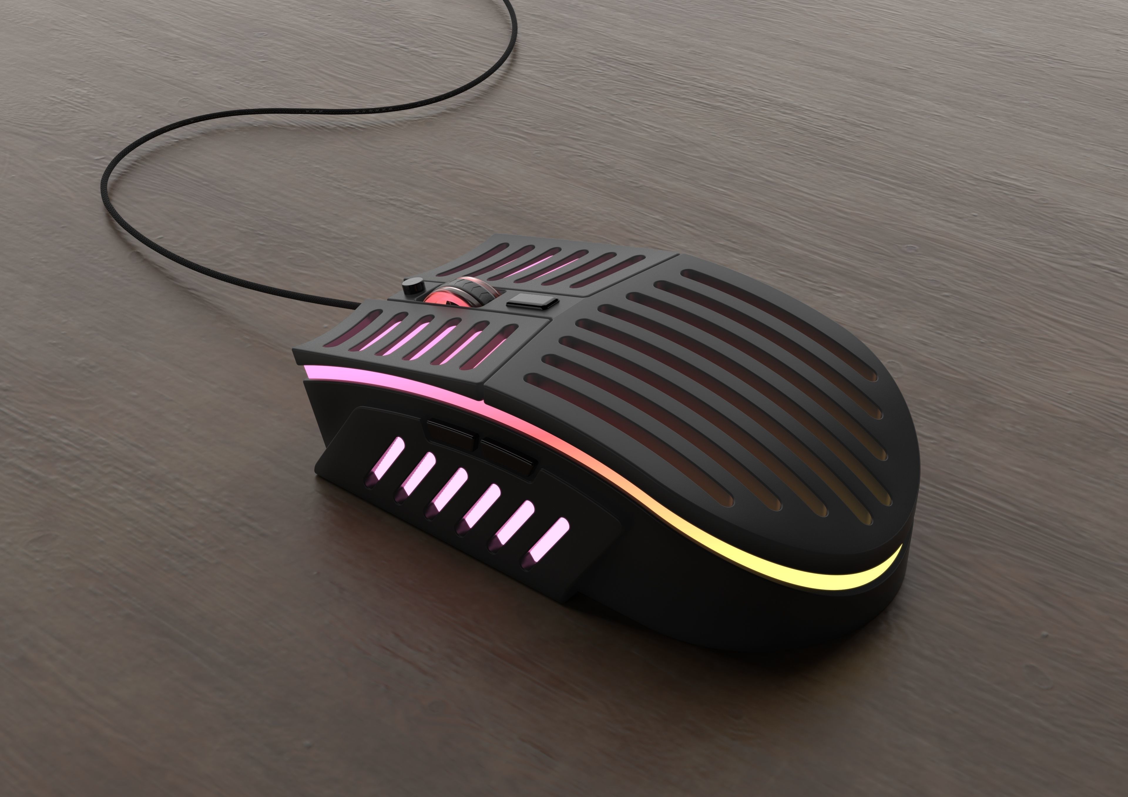 Pc mouse gaming 3D model | CGTrader